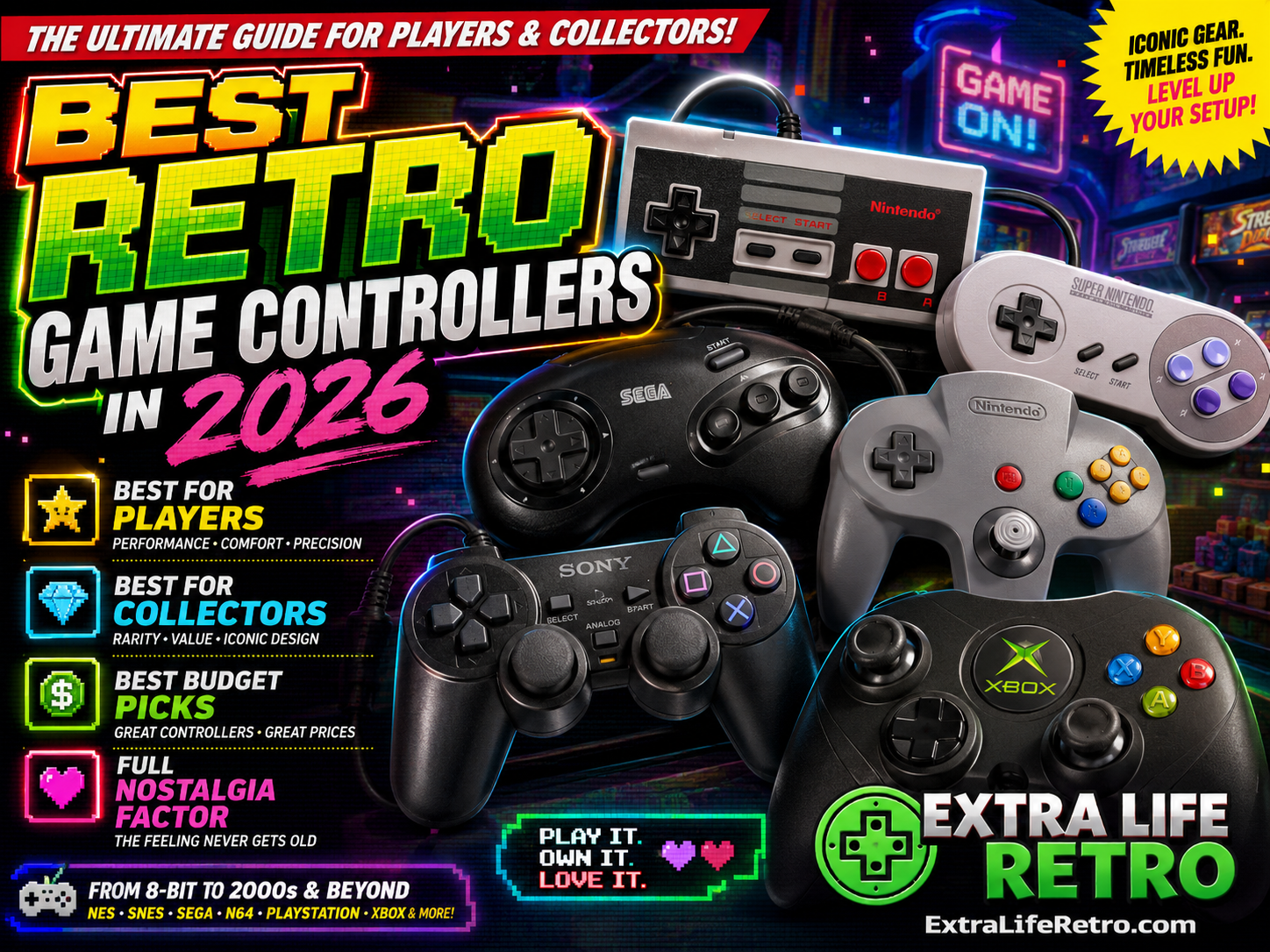 Best Retro Game Controllers in 2026